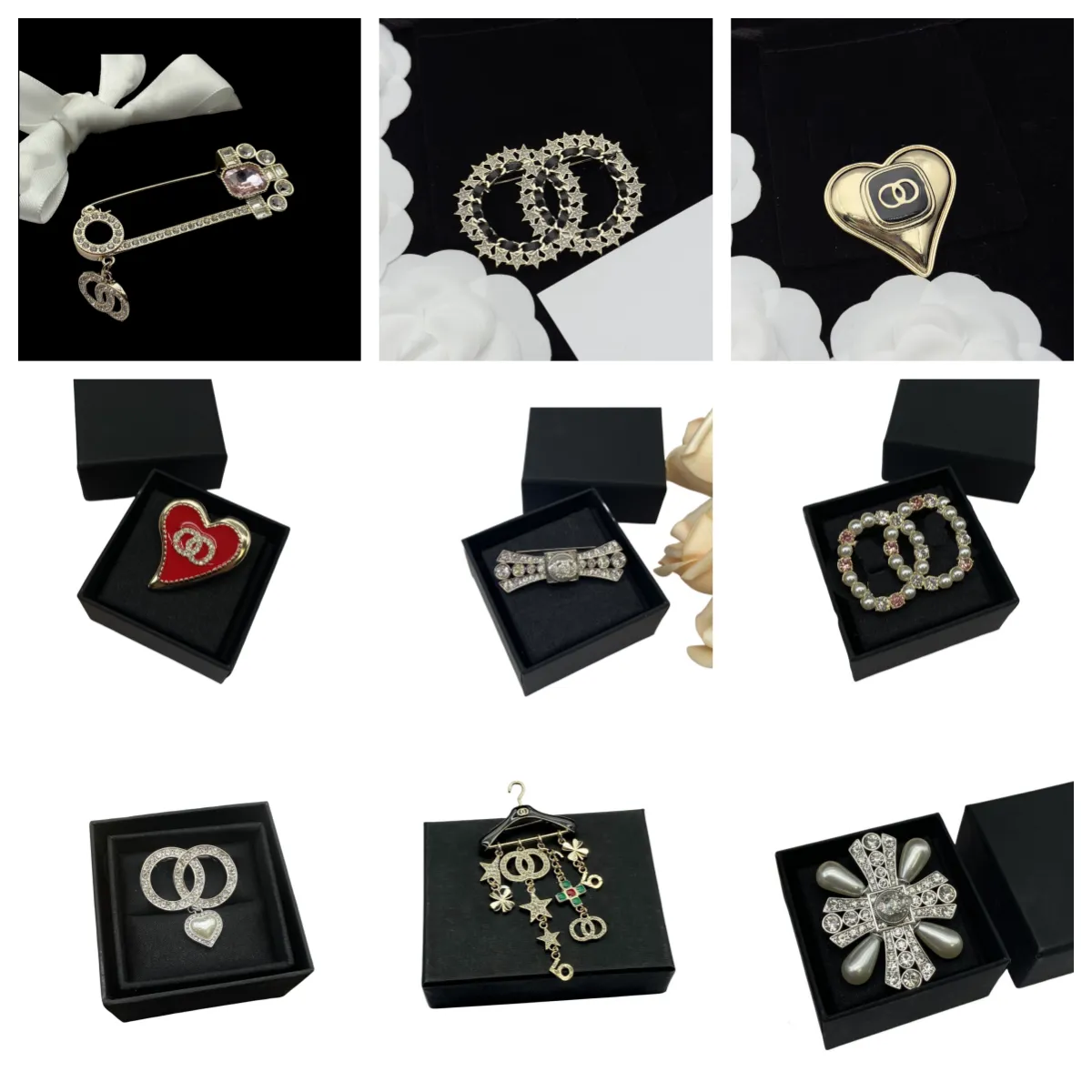Designer Brooch Gold Plated Designer High Quality Brooch Fashion Women ...