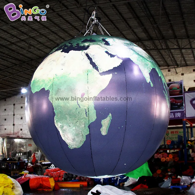 Wholesale LED Inflatable Planet Earth Air Model For Nightclubs, Bars ...