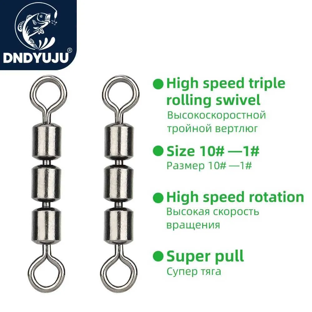 10/Stainless Steel Fishing Gear Rotating Bearings - High Tension ...