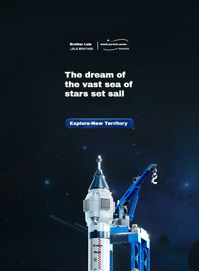 Creative Space Exploration Construction Set Spaceport Model With ...