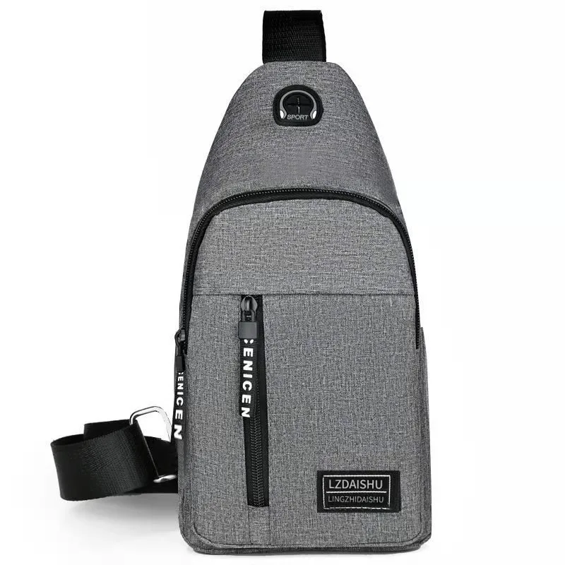 Men's Oxford Cloth Chest Bag - Multifunctional Sports & Outdoor ...