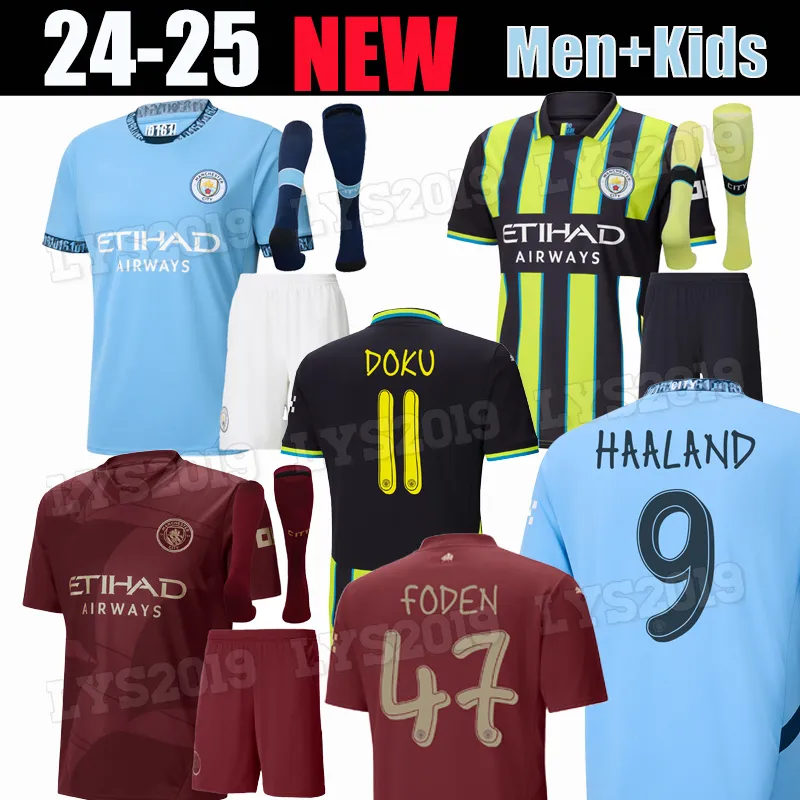 HAALAND DE BRUYNE FODEN Kids skirts and tops sets - 2024 Athletic ...