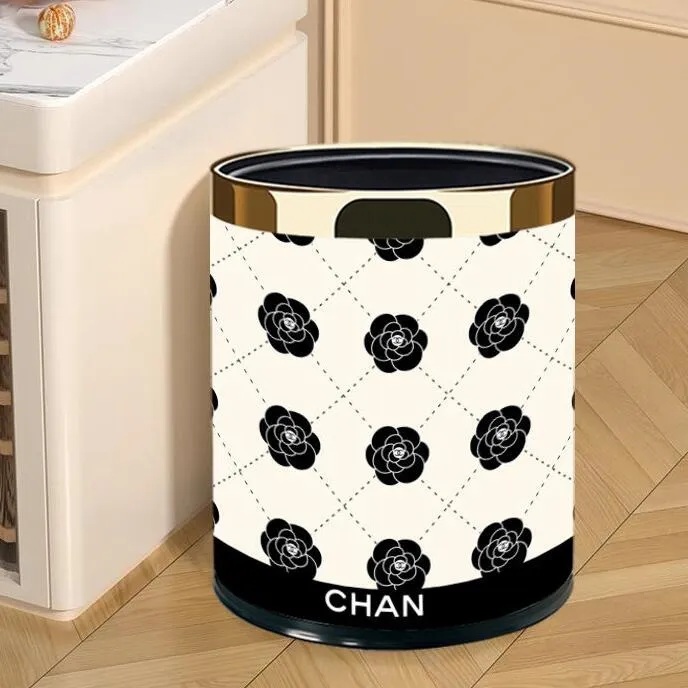 Stylish 10L Waste Bin - Designer Trash Can for Home, Kitchen, Bathroom ...