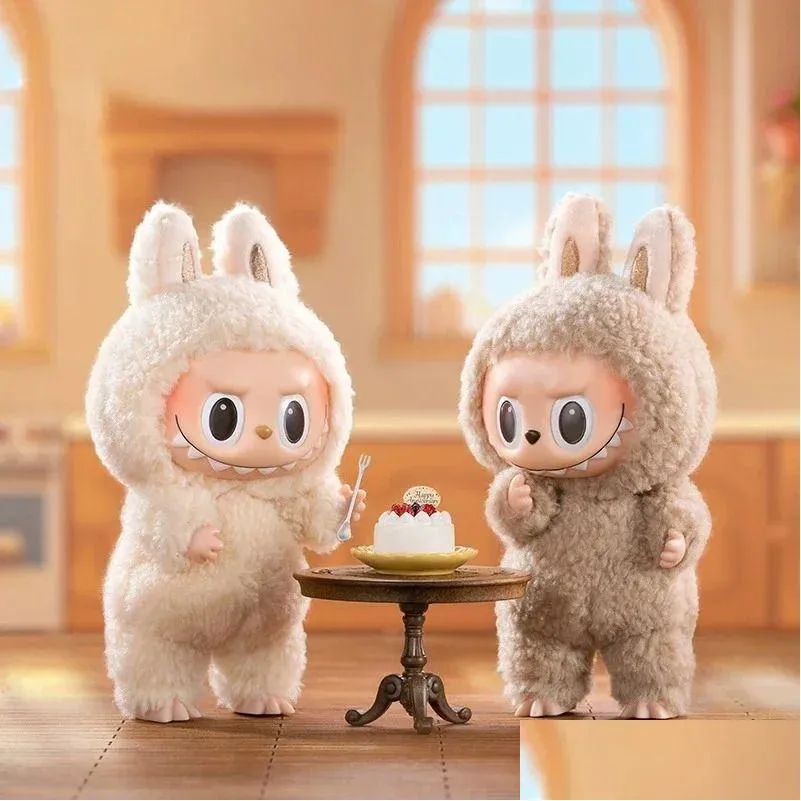 Labubu's Exciting Macarons toy store - Mystery Animation Character Doll ...