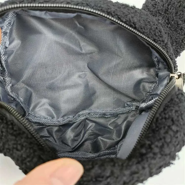 Kawaii Plush Shoulder Bag for Women - Japanese Style Cartoon Crossbody ...