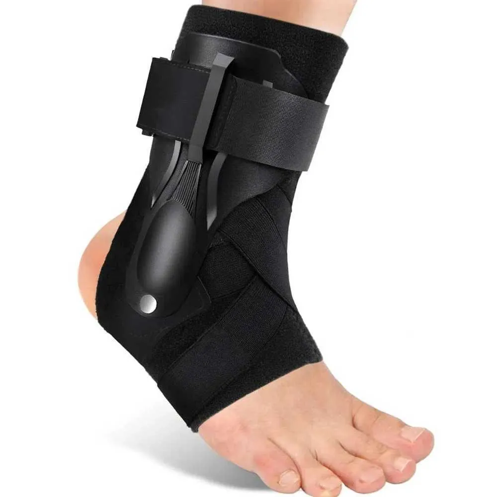 Adjustable Ankle Brace Support - Breathable Elastic Splint for Sprains ...