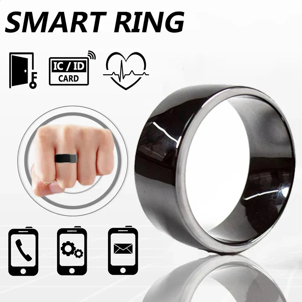 NFC Smart Ring with Health Tracking, 128GB Storage, GPS, SOS, Wireless ...