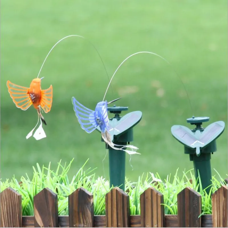 Rotating Solar Powered Butterfly Hummingbird And Bird Beak Trimming ...