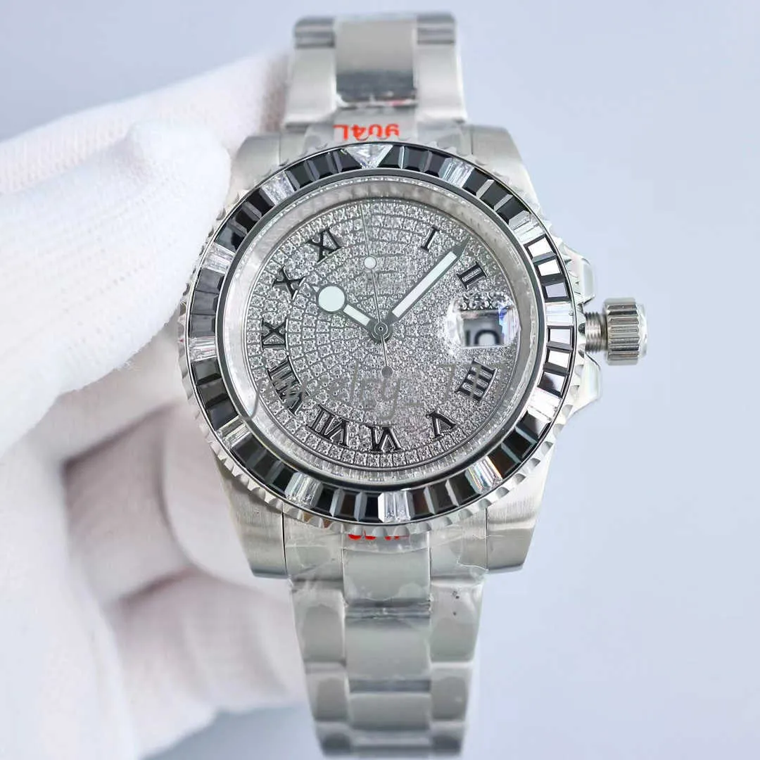 Luxury Men Watches: 42mm Automatic Mechanical Watch With Clean Brick ...