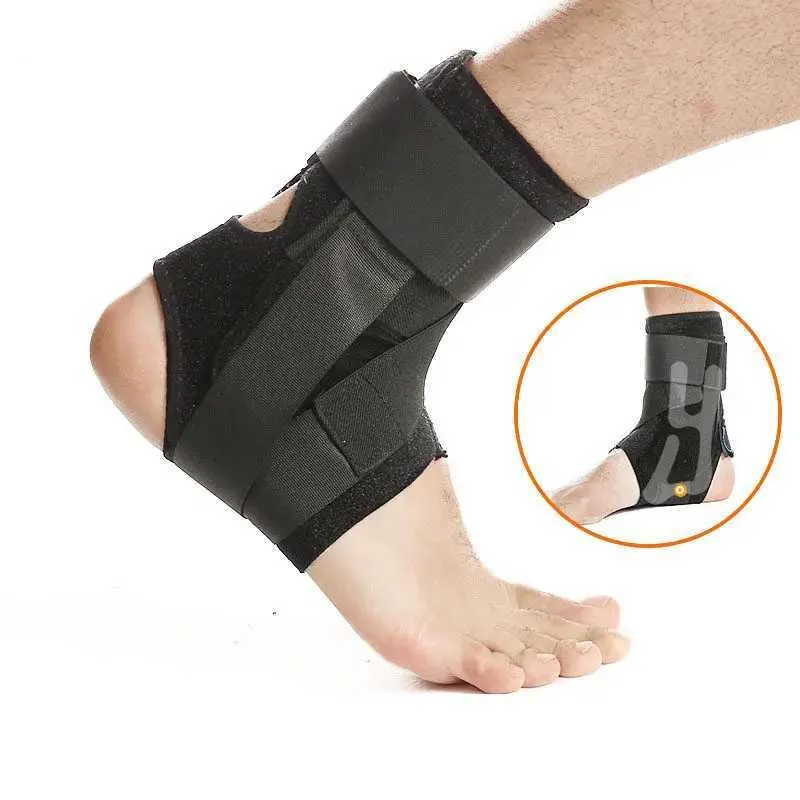 Adjustable Ankle Brace Stabilizer Support Strap for Sprain Recovery ...
