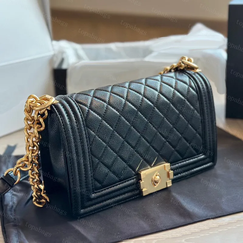 Top Grade Women's Designer Shoulder Bag Real Leather Chain Crossbody ...