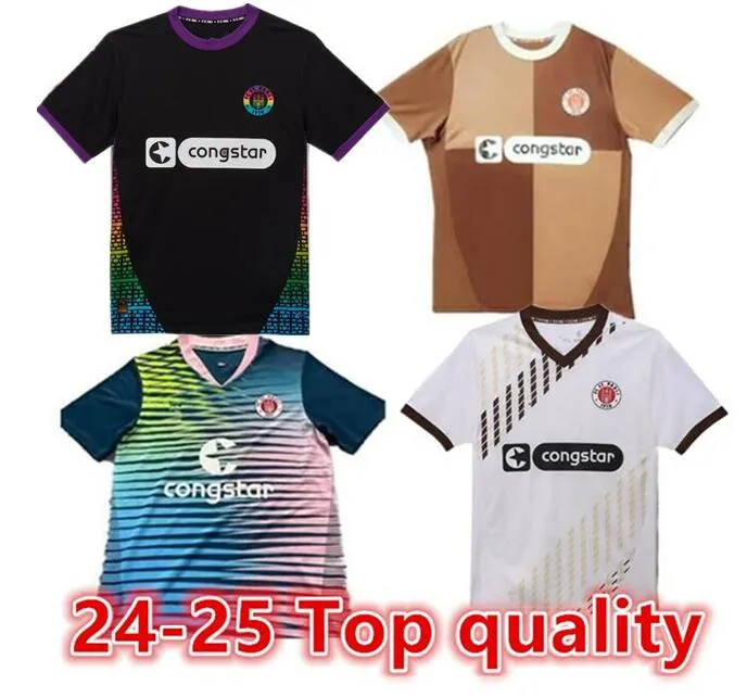 St. Pauli -2025 Soccer Jerseys: Home & Away Kits - Becker, Irvine ...