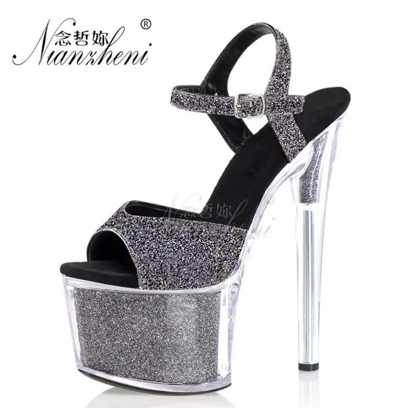 Bulk High Heels For Dancing: Platform Evening Shoes 17CM Stiletto Heels ...