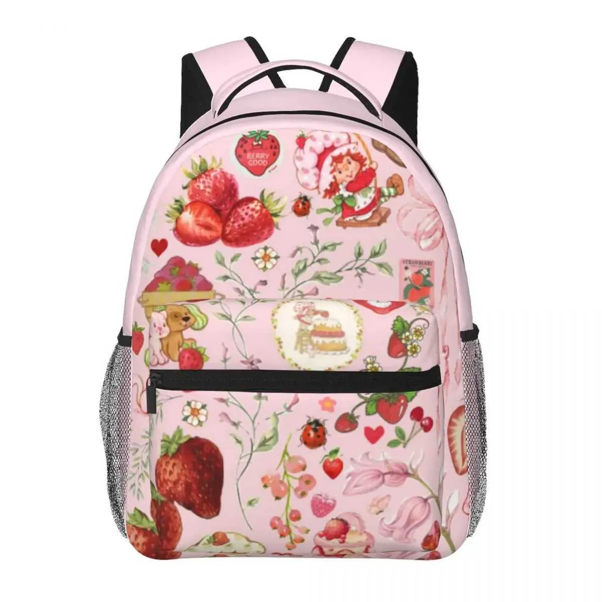 16 Inch Waterproof Pink Strawberry And Strawberry Cartoon Anime ...