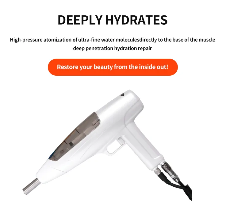 Professional Facial Mesotherapy Machine High-Pressure D11 Gun for Face ...