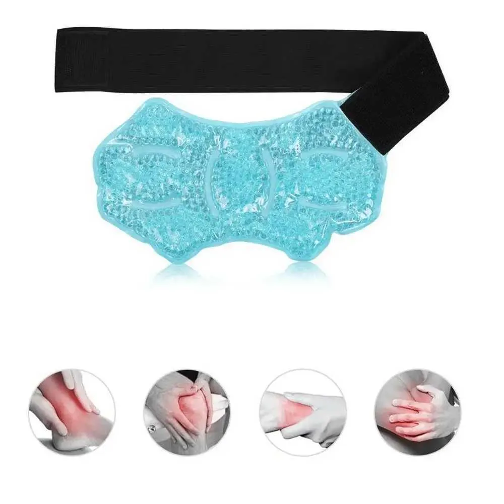 Reusable Gel Ice Pack Wrap for Back, Neck, Ankle Pain Relief - Hot ...