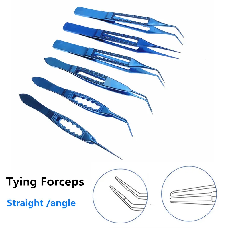 Colibri Double Eyelid Beaked Toothless Disinfecting Tweezers Ophthalmic ...