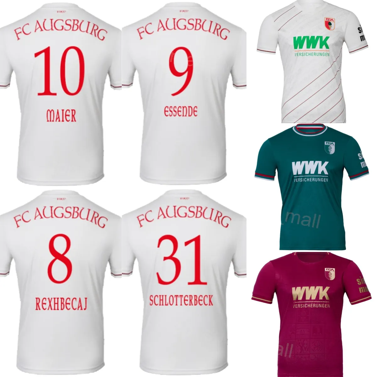 DHgate.com:Club Mens Soccer 21 Phillip Tietz Jersey 18 Tim Breithaupt 9 ...