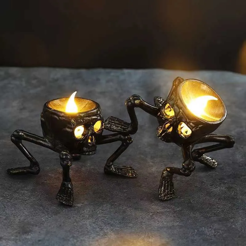 Halloween Skeleton Hand Lamp Spooky Night Light... From Taiho_shop, $5. ...