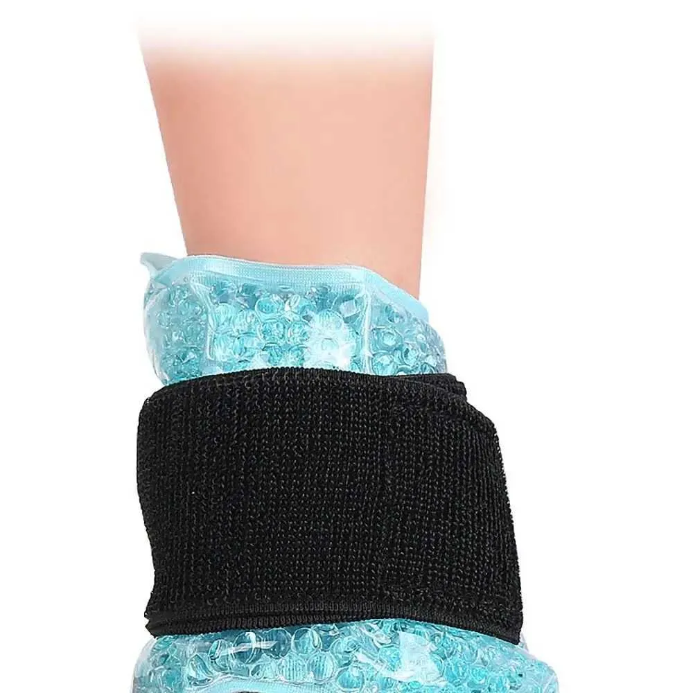 Reusable Gel Ice Pack Wrap for Back, Neck, Ankle Pain Relief - Hot ...