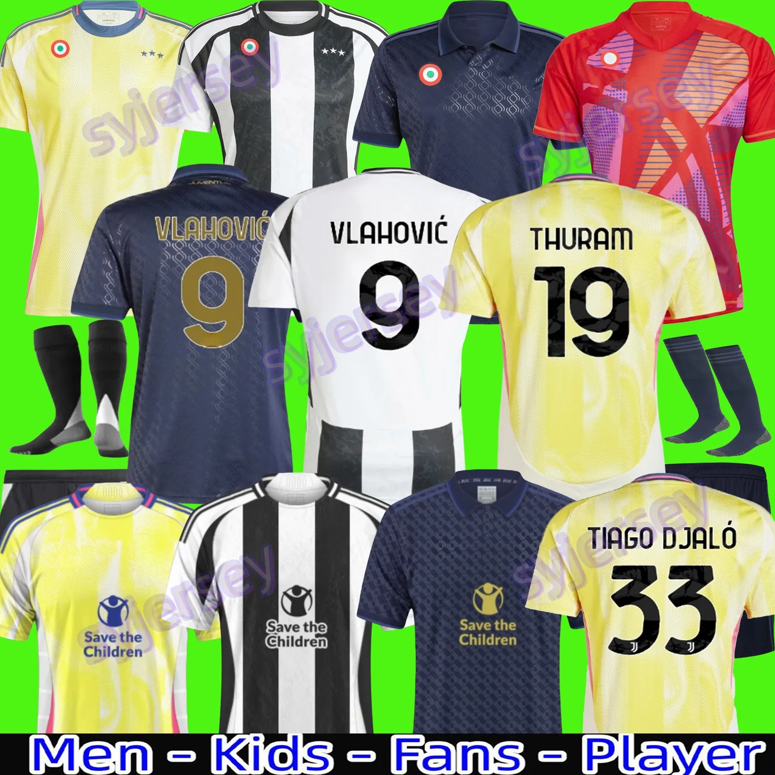 Chiesa YILDIZ soccer shirts - 24/25 Men's and Women's Home/Away ...