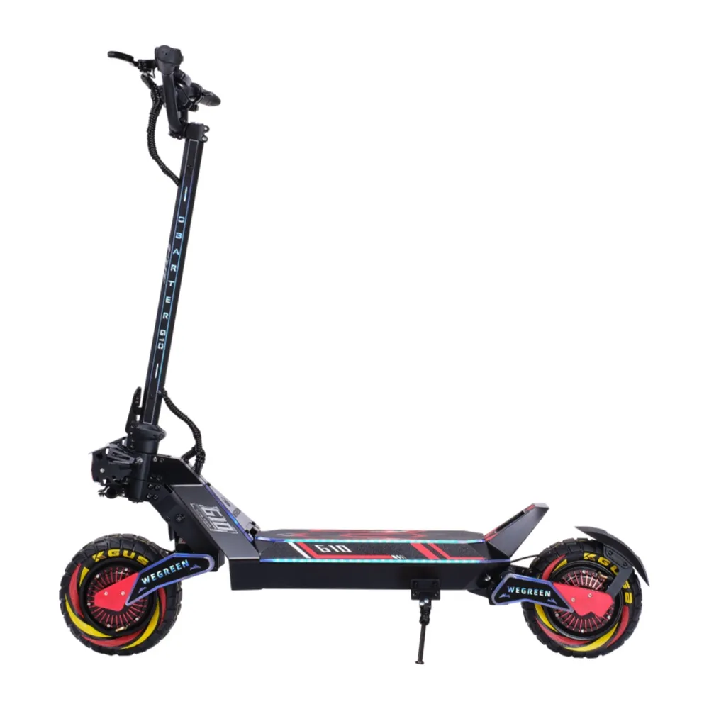 DHgate.com:Electric Scooter 1200W Dual Motor 48V 20Ah 10 Inch Tires ...