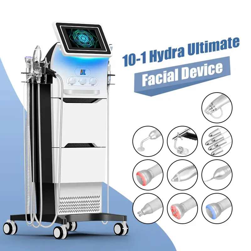 Wholesale 10 In 1 Hydra Beauty Facial Salon Machine With Hydrating ...