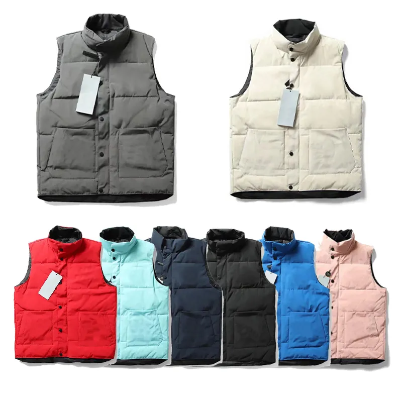 DHgate.com:Mens Gilet Vest Designer Jacket Embroidered Badge Down ...