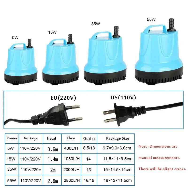 Wholesale Submersible Water Pump For Fish Tank, Pond & Aquarium 110V ...