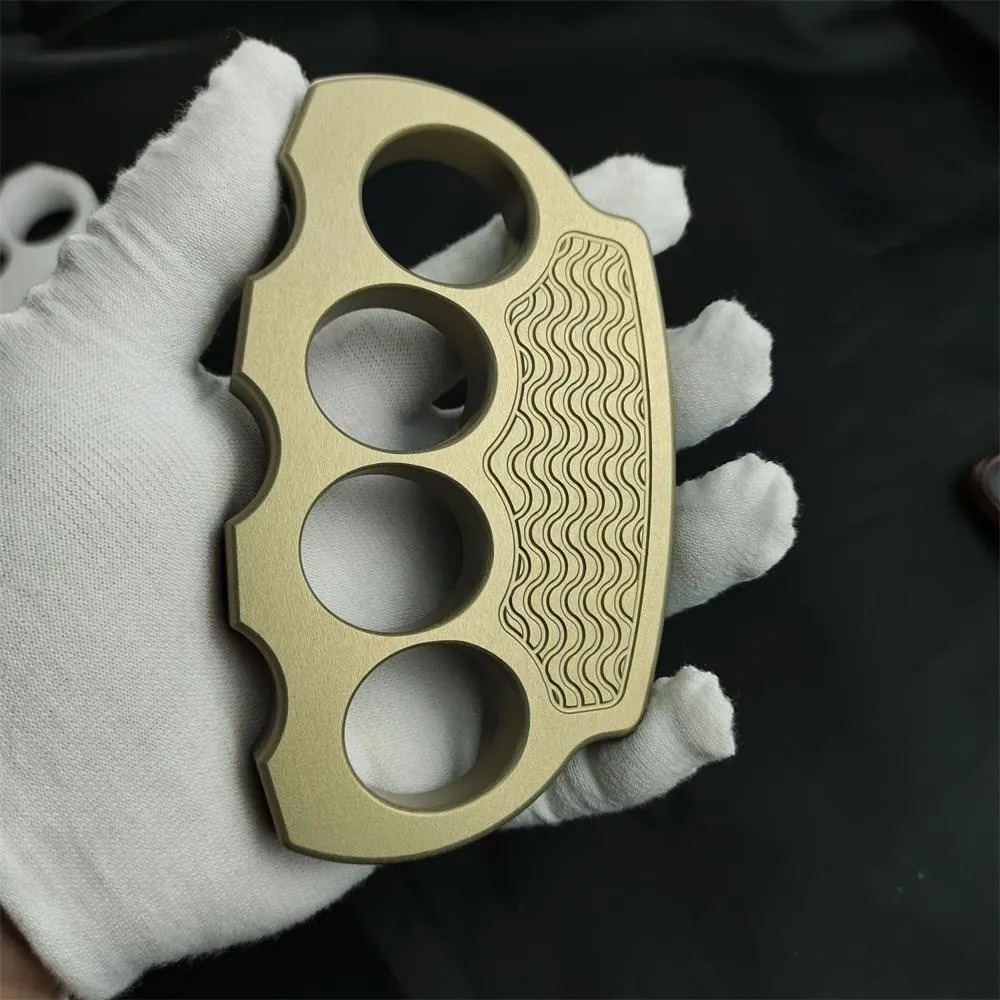Brass Knuckle Duster Self Defense: Solid Aluminum Personal Protection ...