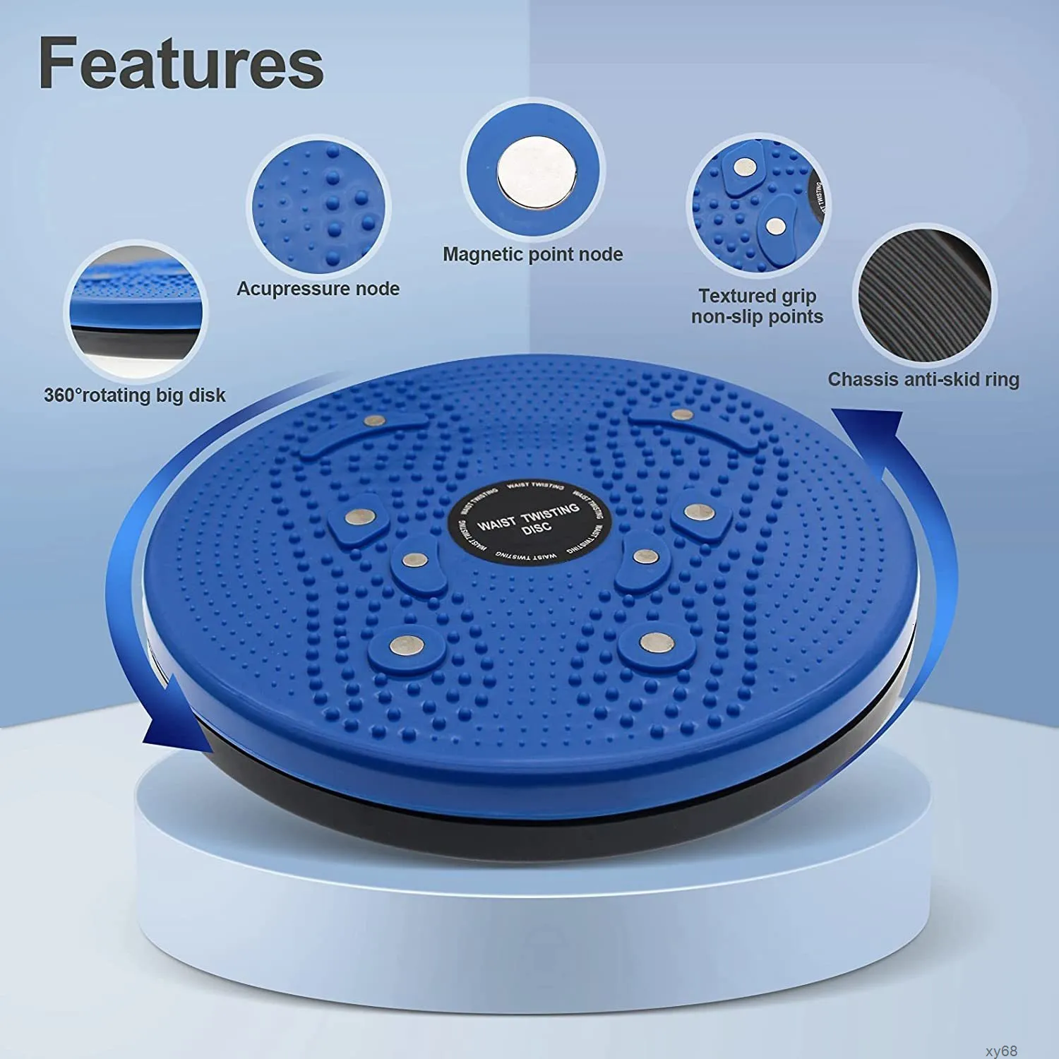 Turntable Waist Trainer Disc Behavioral Assessment For Fitness And Home ...