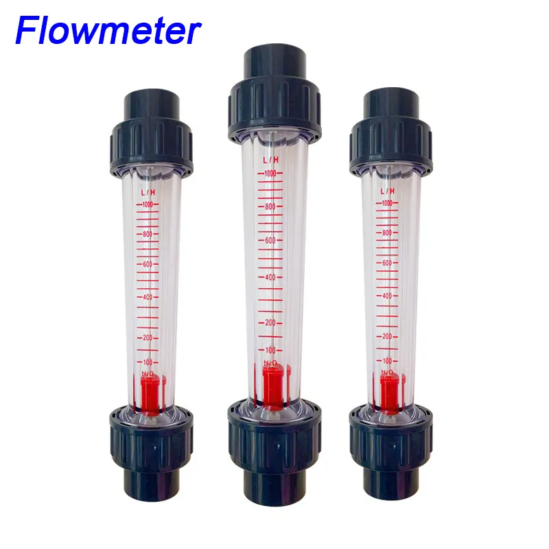 DN15 & DN25 Plastic Water Flow Meter - Liquid Flow Rate Gauge ...