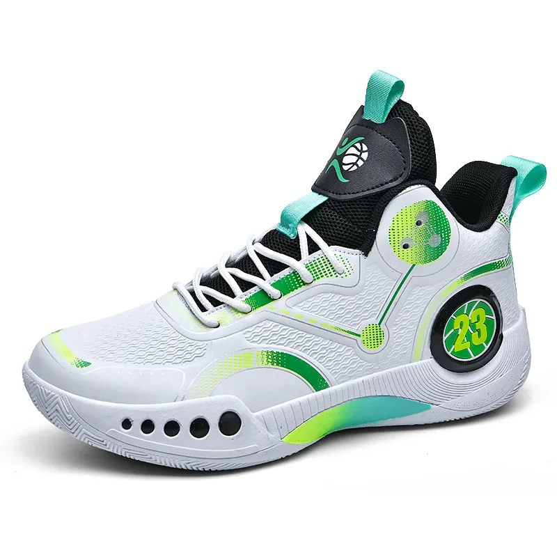 Bulk New High Top Basketball Shoes Breathable Comfortable Athletic ...