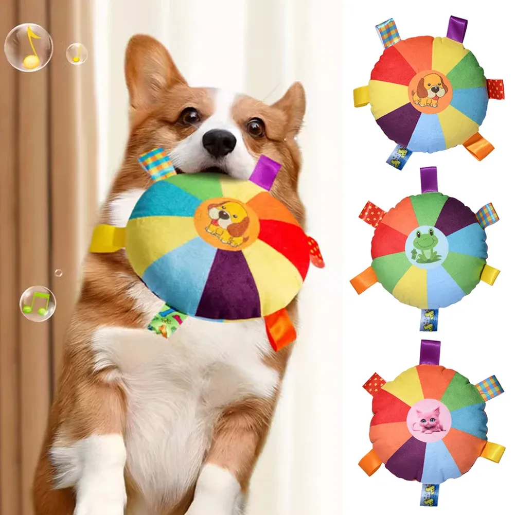Dog Toys Flying Discs Interactive Outdoor Sports Training Chew ...