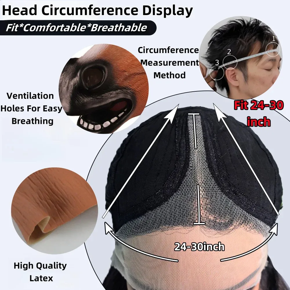 Black Myth Wukong Latex Alan Walker Mask Realistic Monkey King Design ...