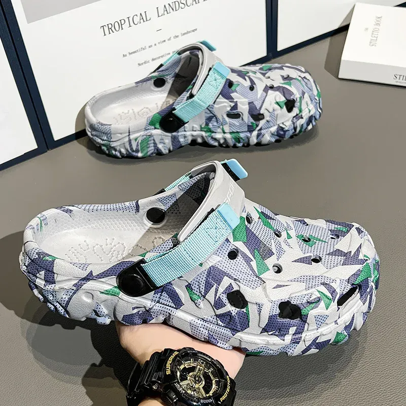 Men's Designer Luxury Comfort Slippers - Soft, Breathable, Summer Beach ...