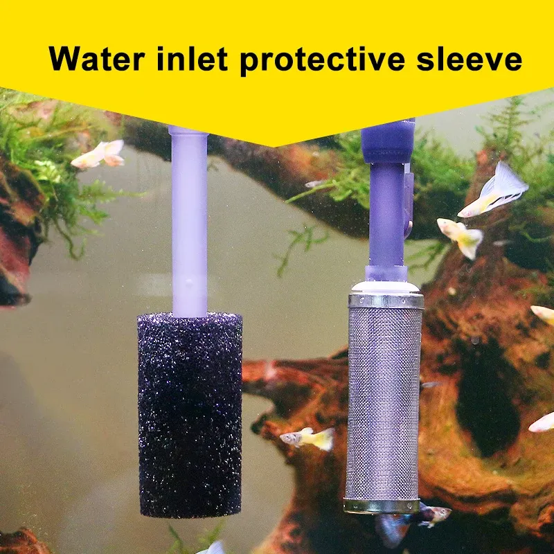 Aquarium Filter Inlet Guard - Small Fish & Shrimp Protection, Stainless ...