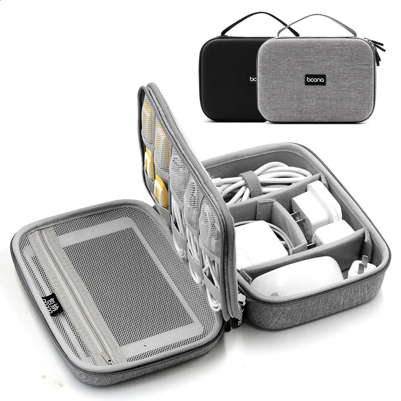 Double Layer Hard EVA Digital Storage Bags for Earphone Charger Data ...