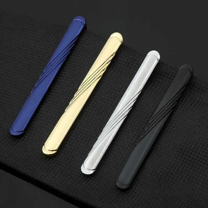 Mens Metal Tie Clip - Geometric Slash Design, Classic & Versatile ...