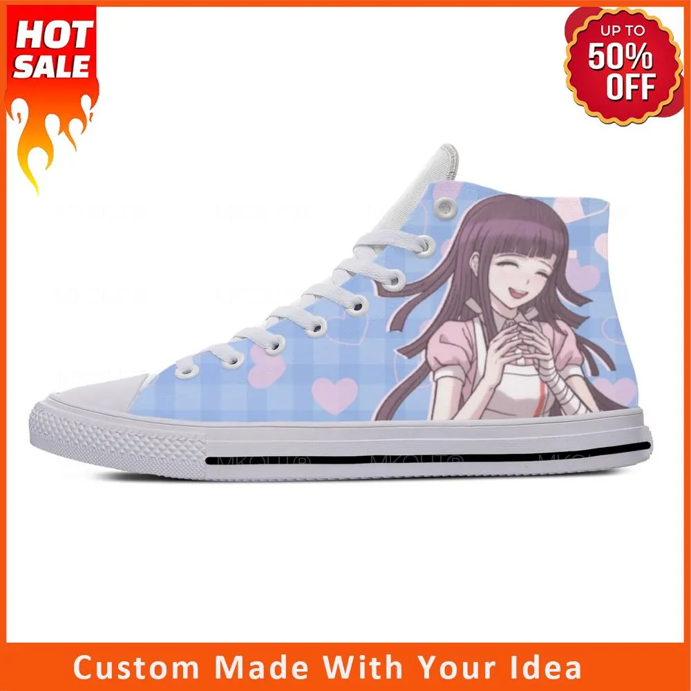 Danganronpa Tsumiki Mikan 3D Print Casual Cloth Shoes Lightweight, Breathable, And Stylish For ...