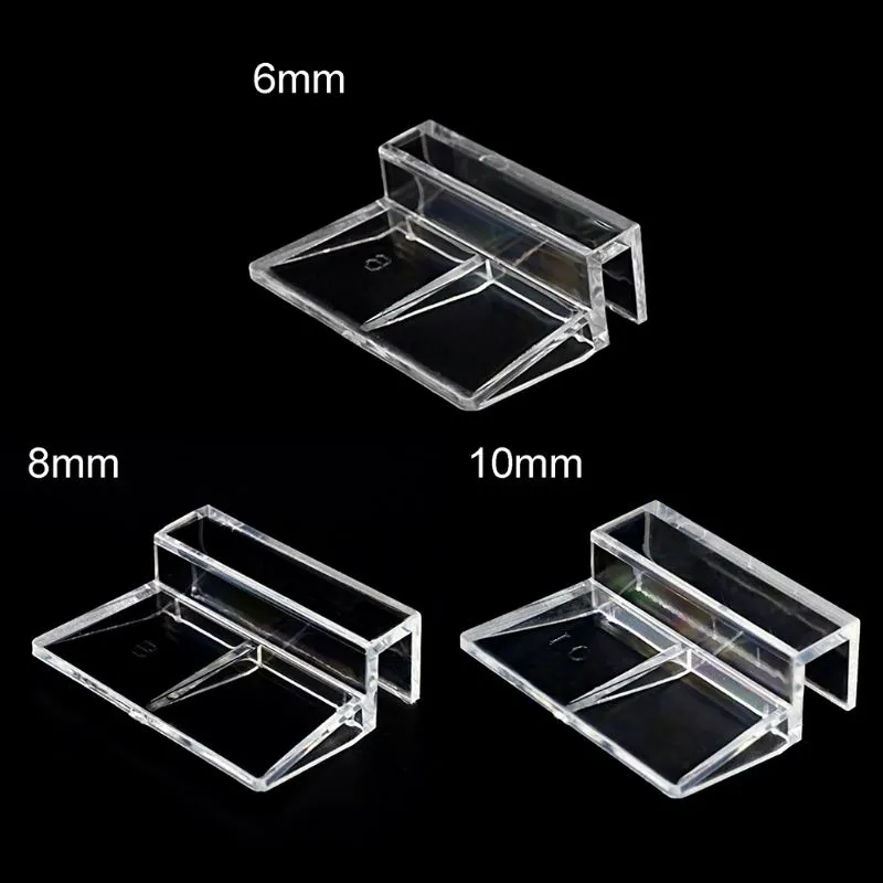 DHgate.com:Clear Acrylic Rimless Aquarium Lid Clips - 6mm/8mm/10mm Tank ...
