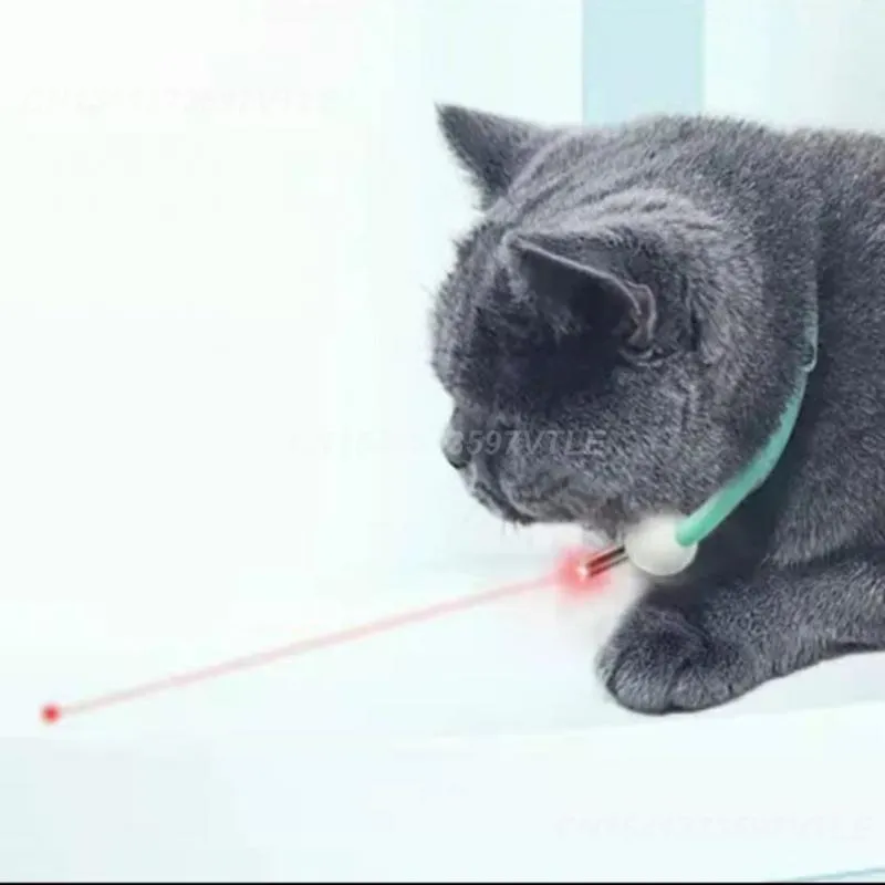 Rechargeable Laser Pointer Cat Toy: Auto Cat Laser, Interactive Fun ...