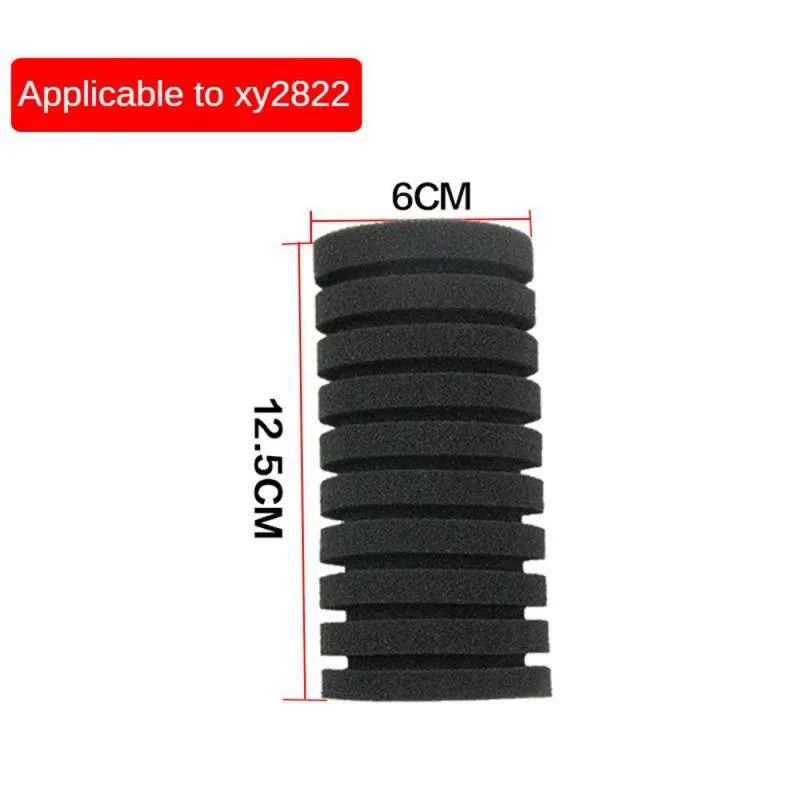 Pack of 5/4/3 Black Aquarium Filter Sponge for XY-2822/2831/2830 ...
