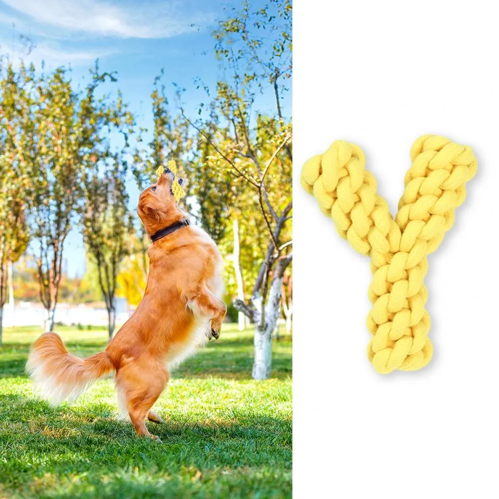 Durable Y-Shaped Dog Chew Toy - Tear-Resistant & Safe for Teething ...