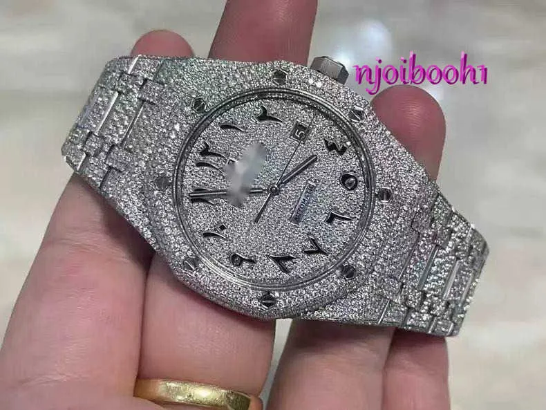 Luxury Limited Edition World Famous Watch 15400 With Full Star Man Made ...