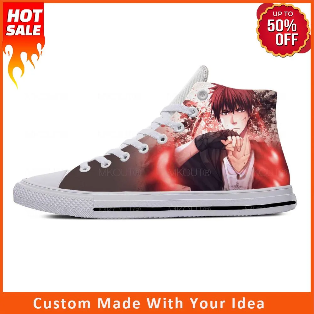 Kawami Taiga Custom Basketball Shoes Anime Cartoon High Top Sneakers ...