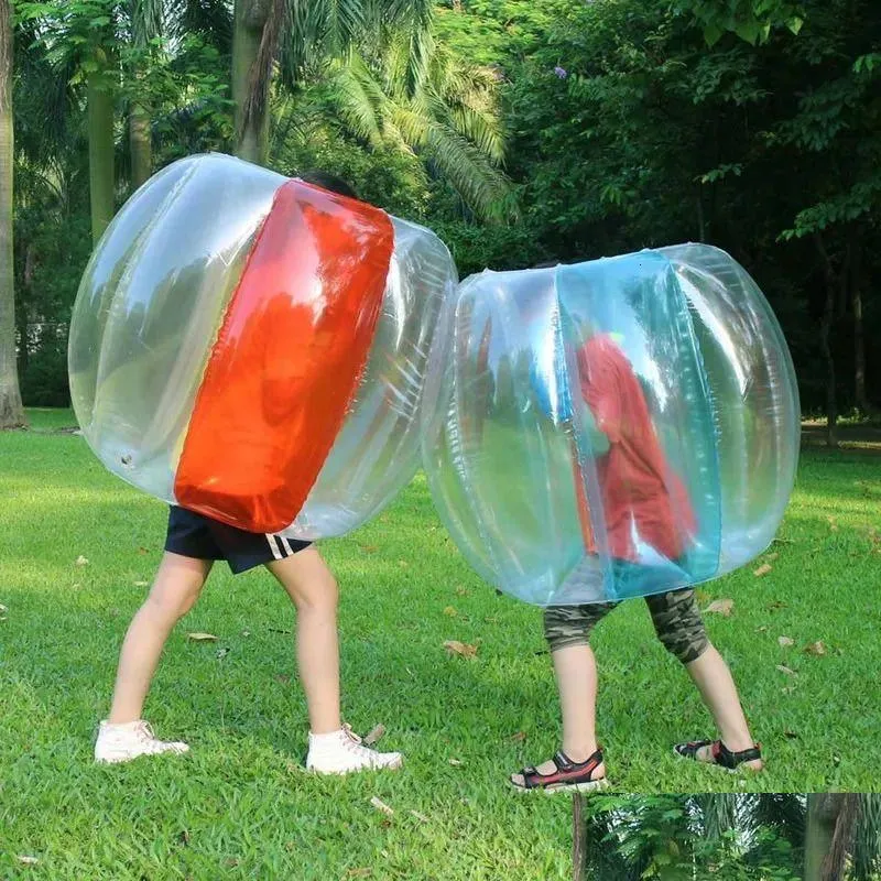 Outdoor Inflatable Bouncer Ball Playhouse With 60cm Zorb Ball, PVC ...