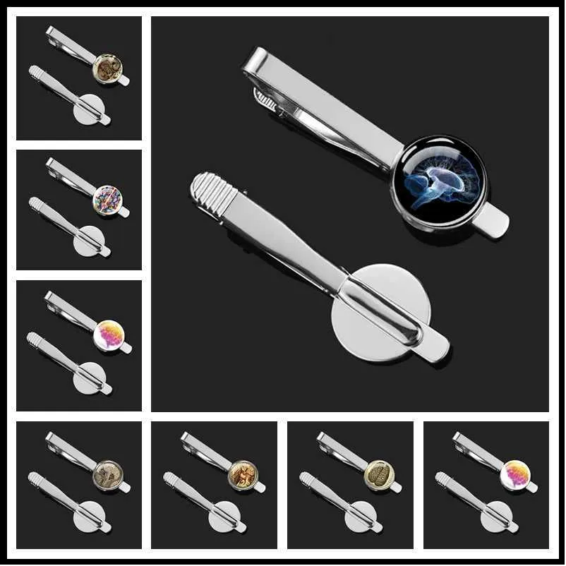 Silver Skeleton Punk Tie Clip - Minimalist Formal Tie Bar for Men ...