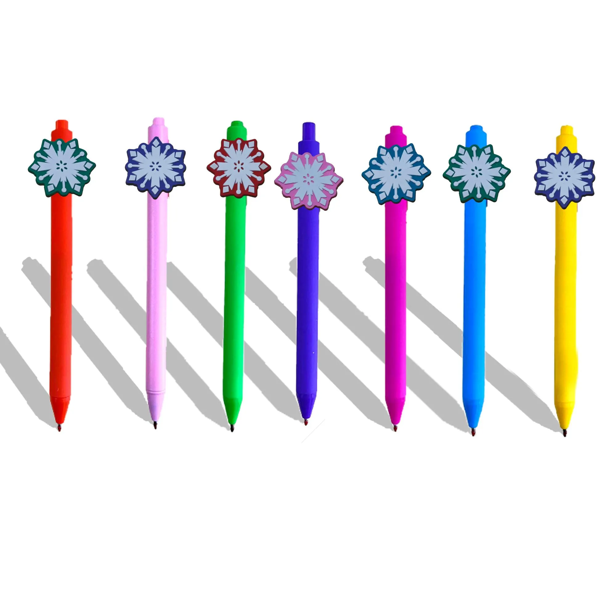 Wholesale Snowflake Cartoon Crystal Ball Pen Multi Color Jumbo ...