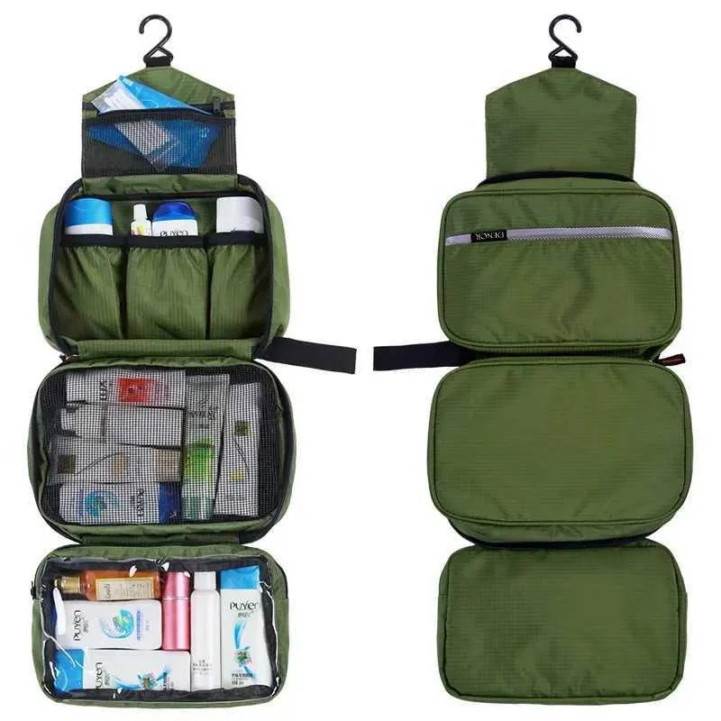 Waterproof Hanging Toiletry Bag for Men & Women - Large Travel ...